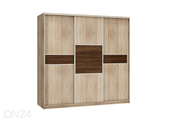 Lükandustega riidekapp Durrus 220 cm DK-398415 - ON24 Home & Living