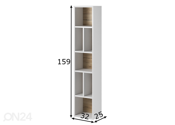 Seinariiul, valge WS-384696 - ON24.ee Sisustuskaubamaja