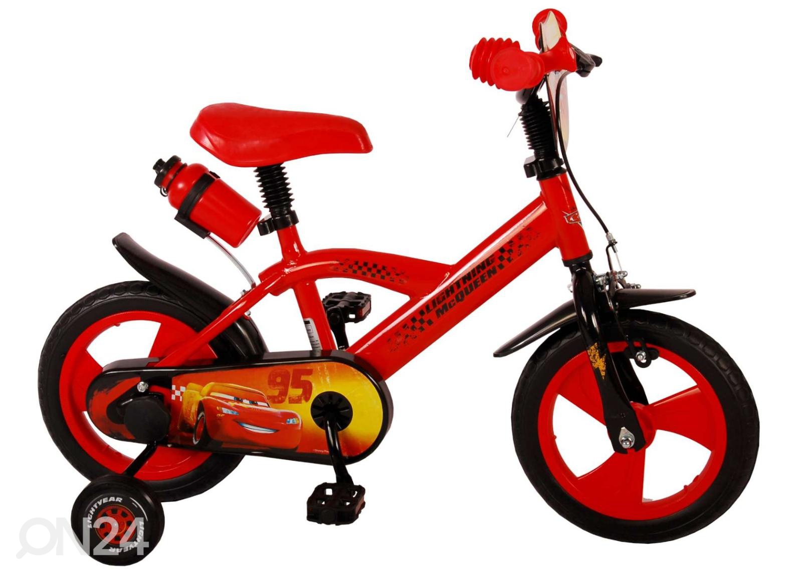 Laste jalgratas 12 tolli Disney Cars U2-457309 - ON24.ee Sisustuskaubamaja