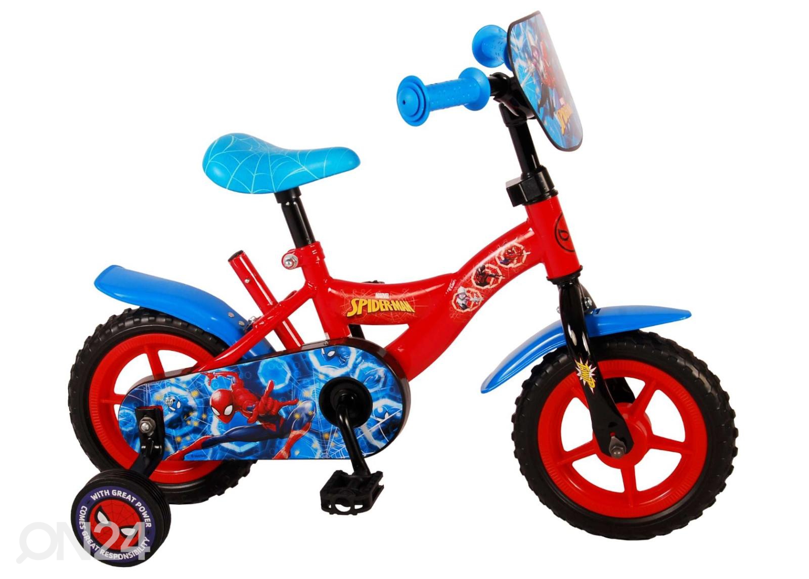 Lasten polkupyörä 10" Spider-Man U2-457288 - ON24 Home & Living