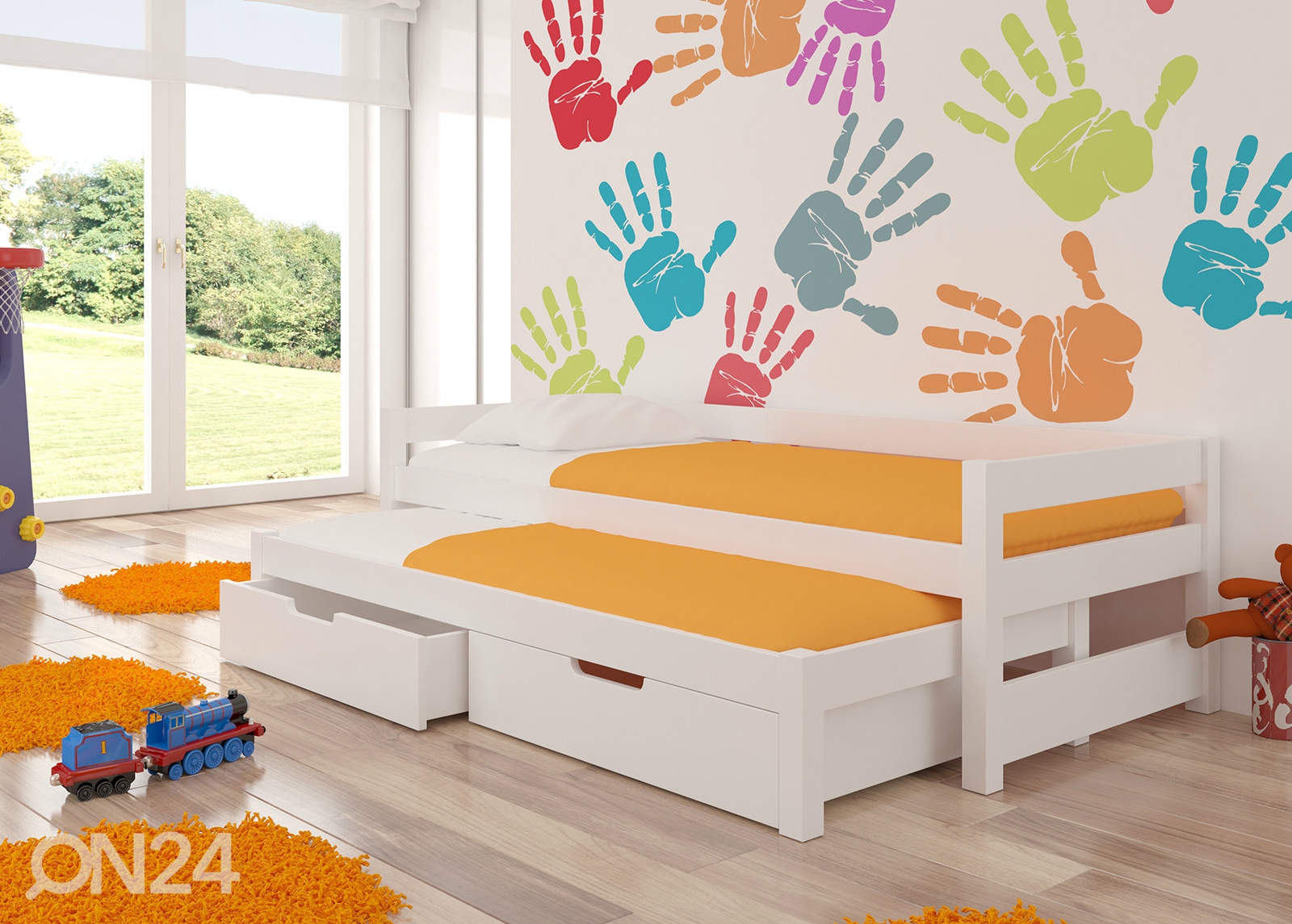 Lastevoodi 2-kohaline 90x200 cm OR-486106 - ON24.ee Sisustuskaubamaja