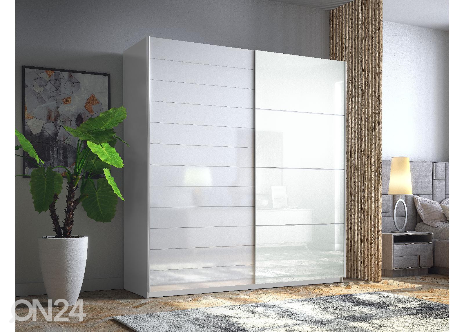 Lükandustega riidekapp 200 cm WS-440074 - ON24.ee Sisustuskaubamaja