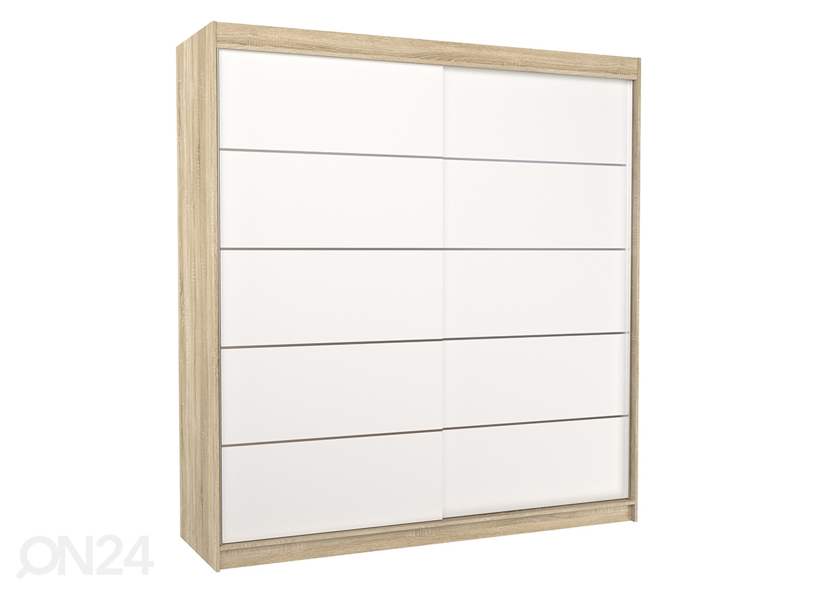 Lükandustega riidekapp Erika 200 cm AI-333088 - ON24.ee Sisustuskaubamaja