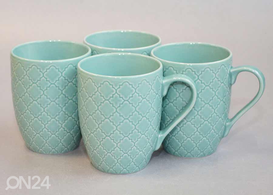 Mukit Marrakech, merenvihreä 4 kpl NN-306801 - ON24.fi Sisustustavaratalo