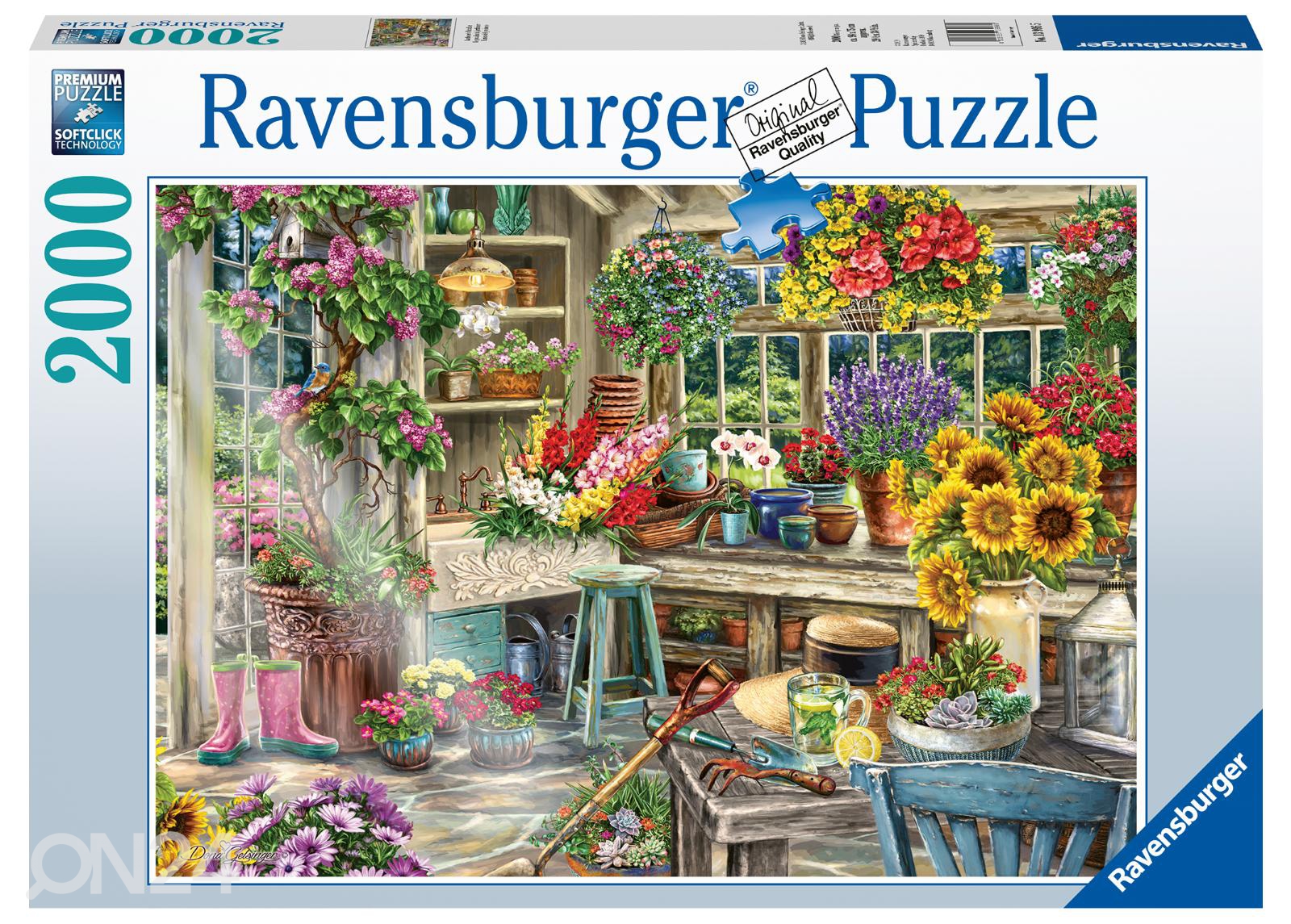Palapeli Ravensburger Puutarhaparatiisi 2000 palaa RO-455551 - ON24 ...
