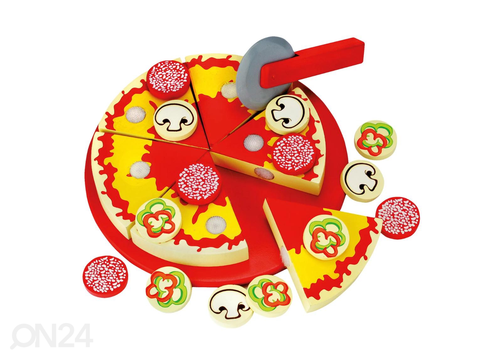 Puinen lelu pizza ja lisäkkeet Z1-456407 - ON24.fi Sisustustavaratalo