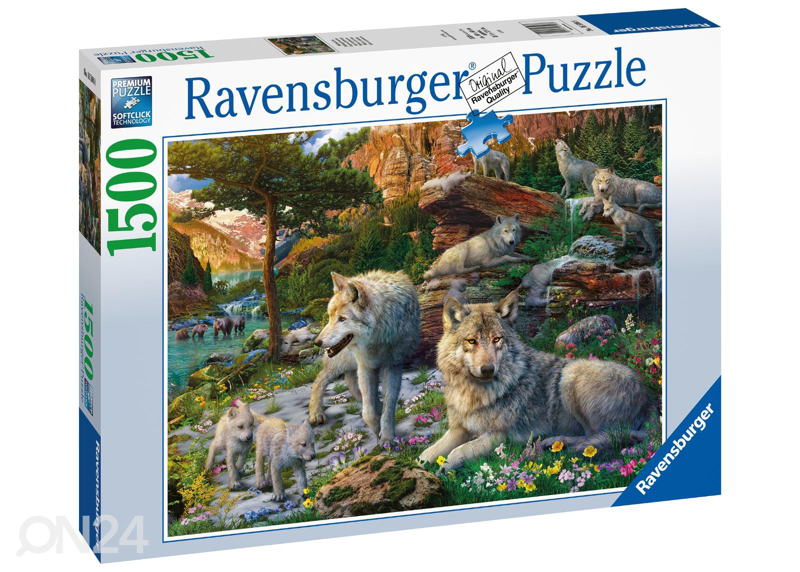 Pusle 1500 tk Hundid Ravensburger RO-455523 - ON24.ee Sisustuskaubamaja