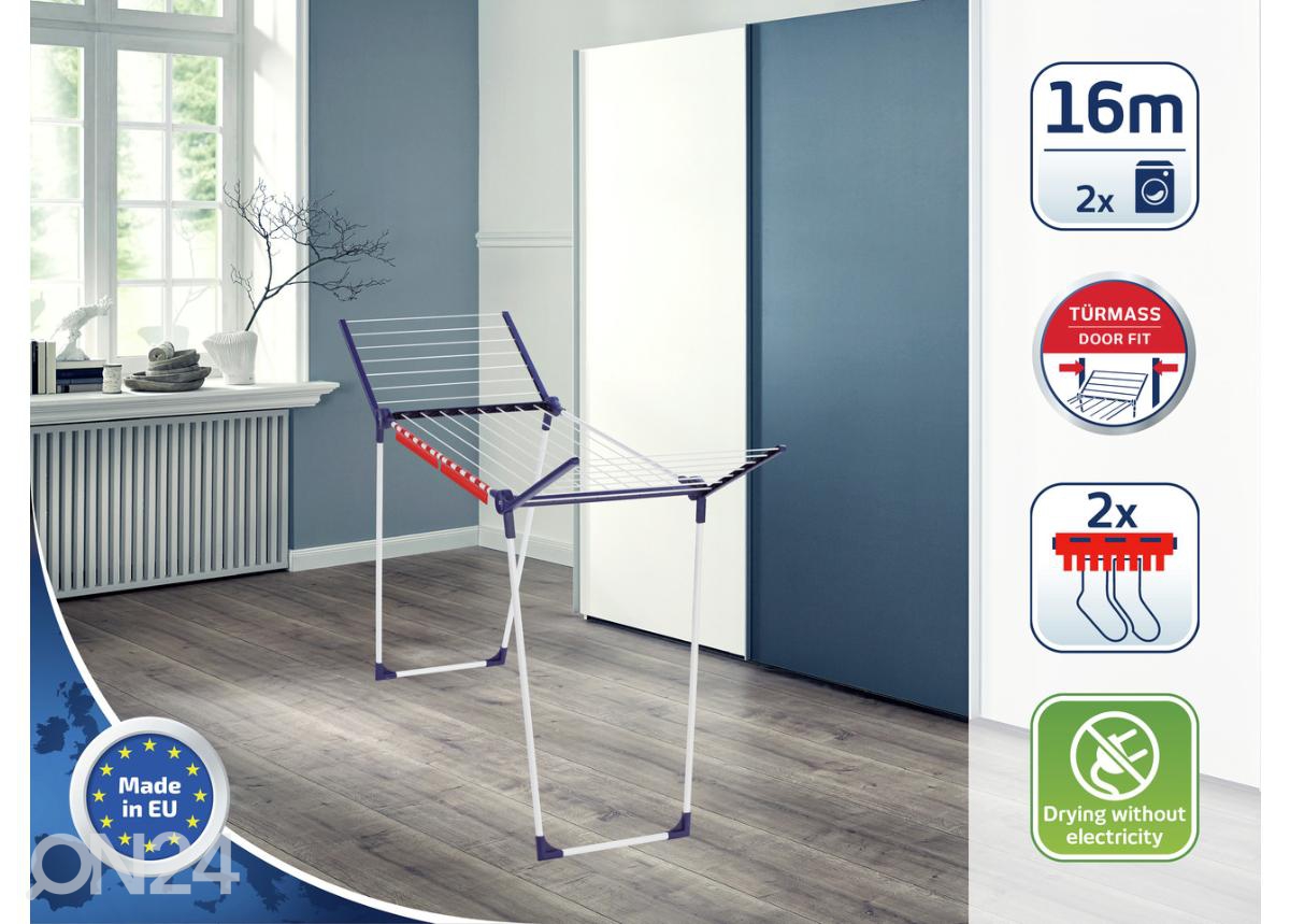 Pyykinkuivausteline Leifheit Pegasus 160 UR-462360 - ON24 Home & Living