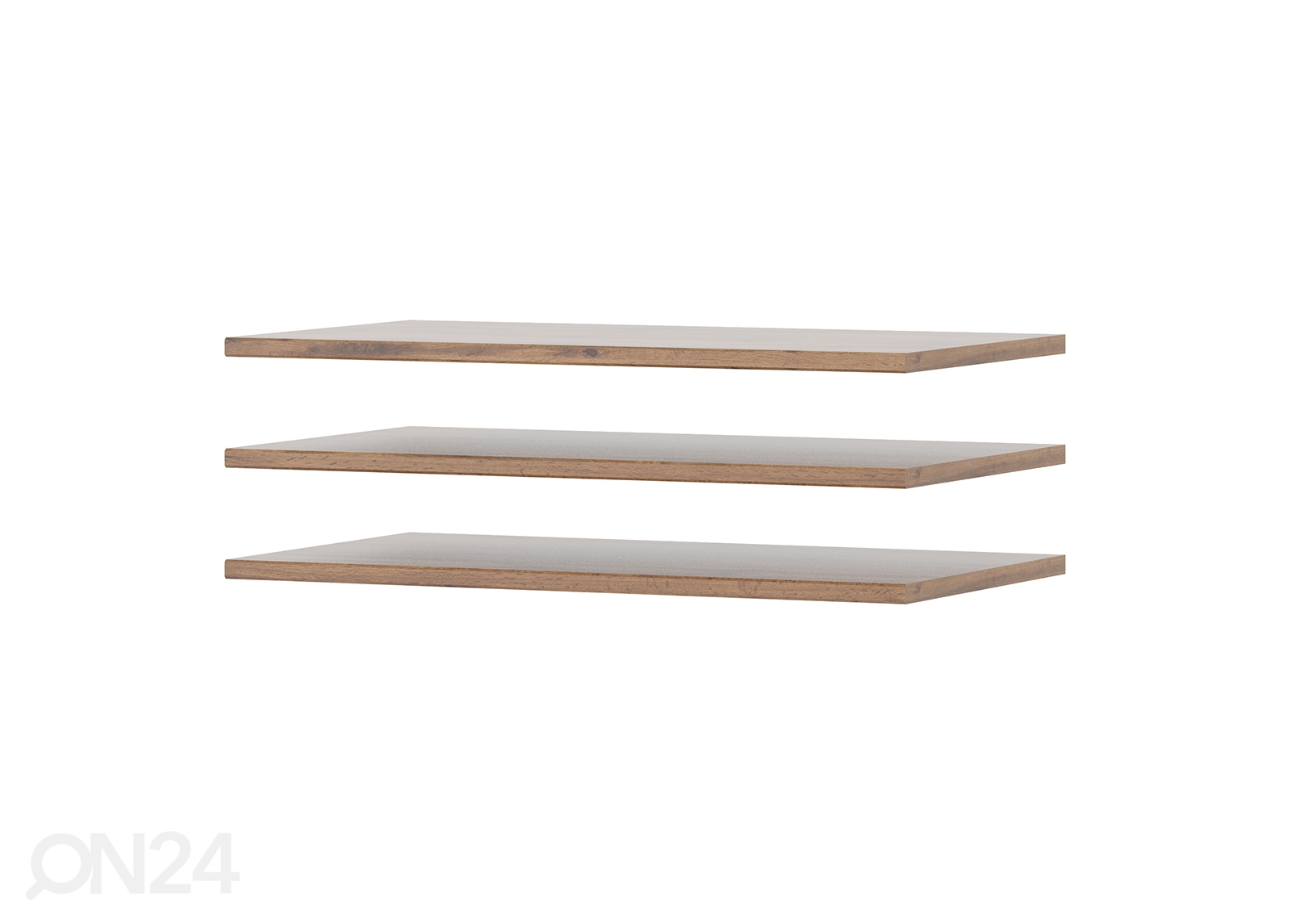 Riidekapi riiulid 3 tk AY-435511 - ON24.ee Sisustuskaubamaja