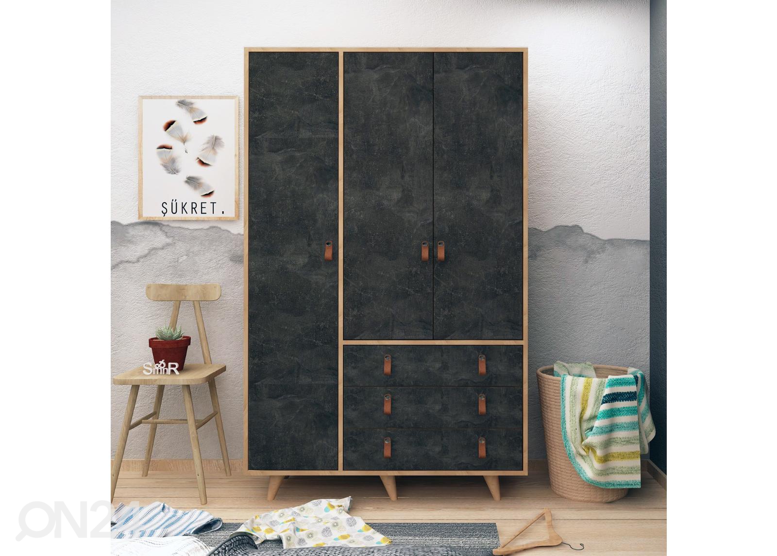 Riidekapp A3-418126 - ON24.ee Sisustuskaubamaja