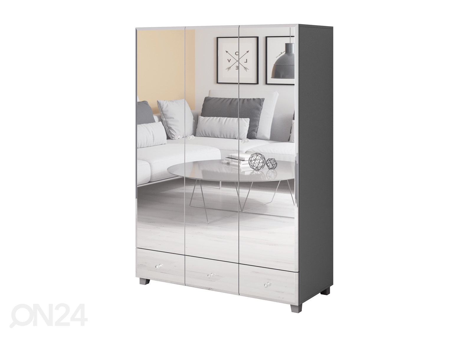 Riidekapp, hall WS-388660 - ON24.ee Sisustuskaubamaja