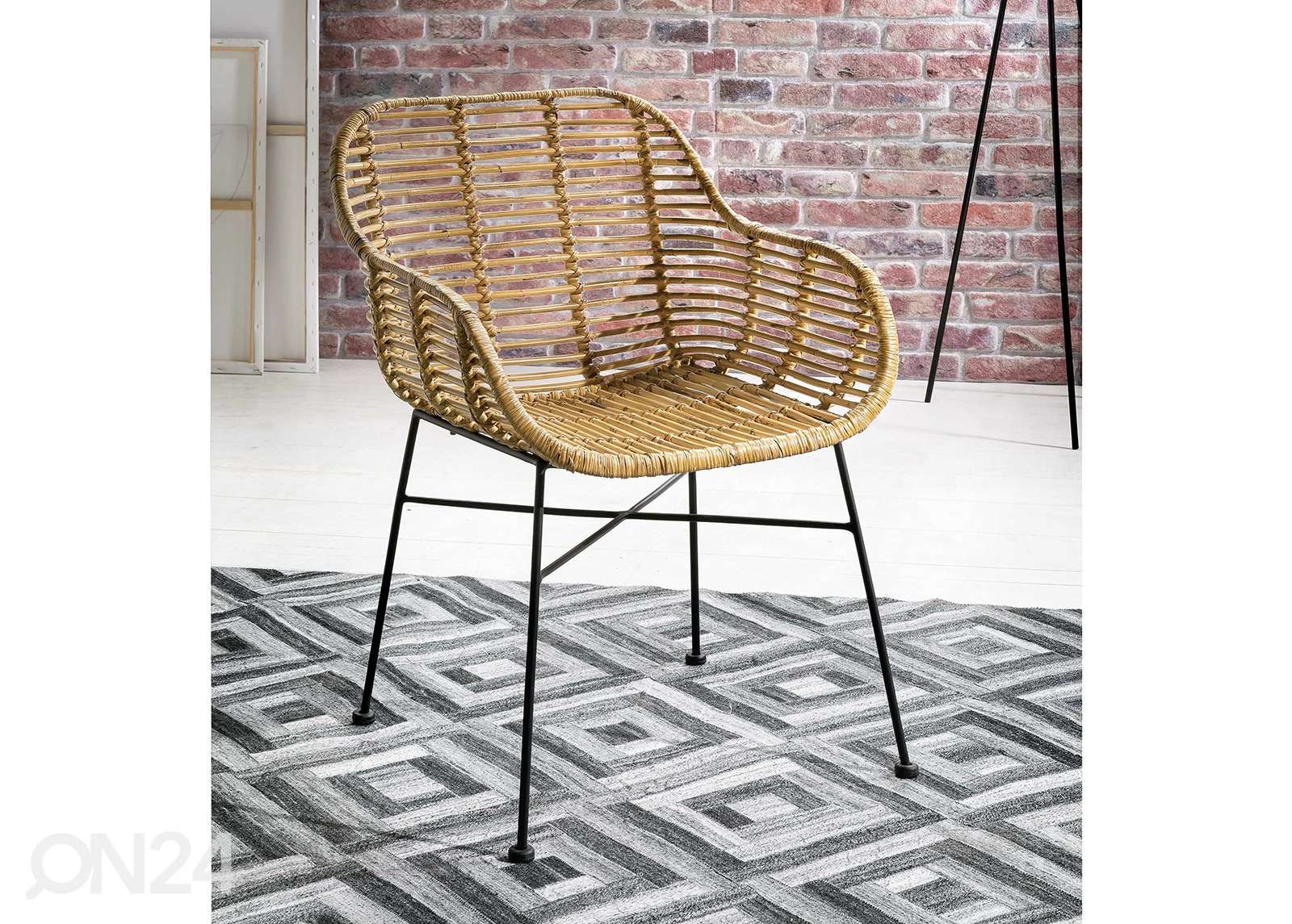 Ruokapöydän tuolit Rattan, 2 kpl AY-191218 - ON24 Home & Living