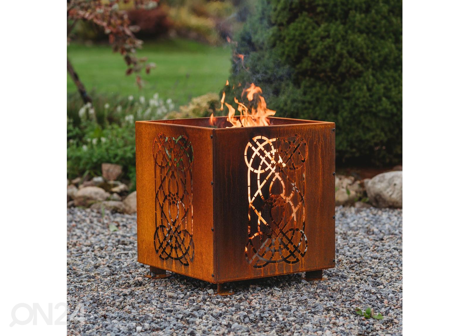 Ulkotulisija Cor-Ten GrillSymbol Laterna GS-347108 - ON24 Home & Living