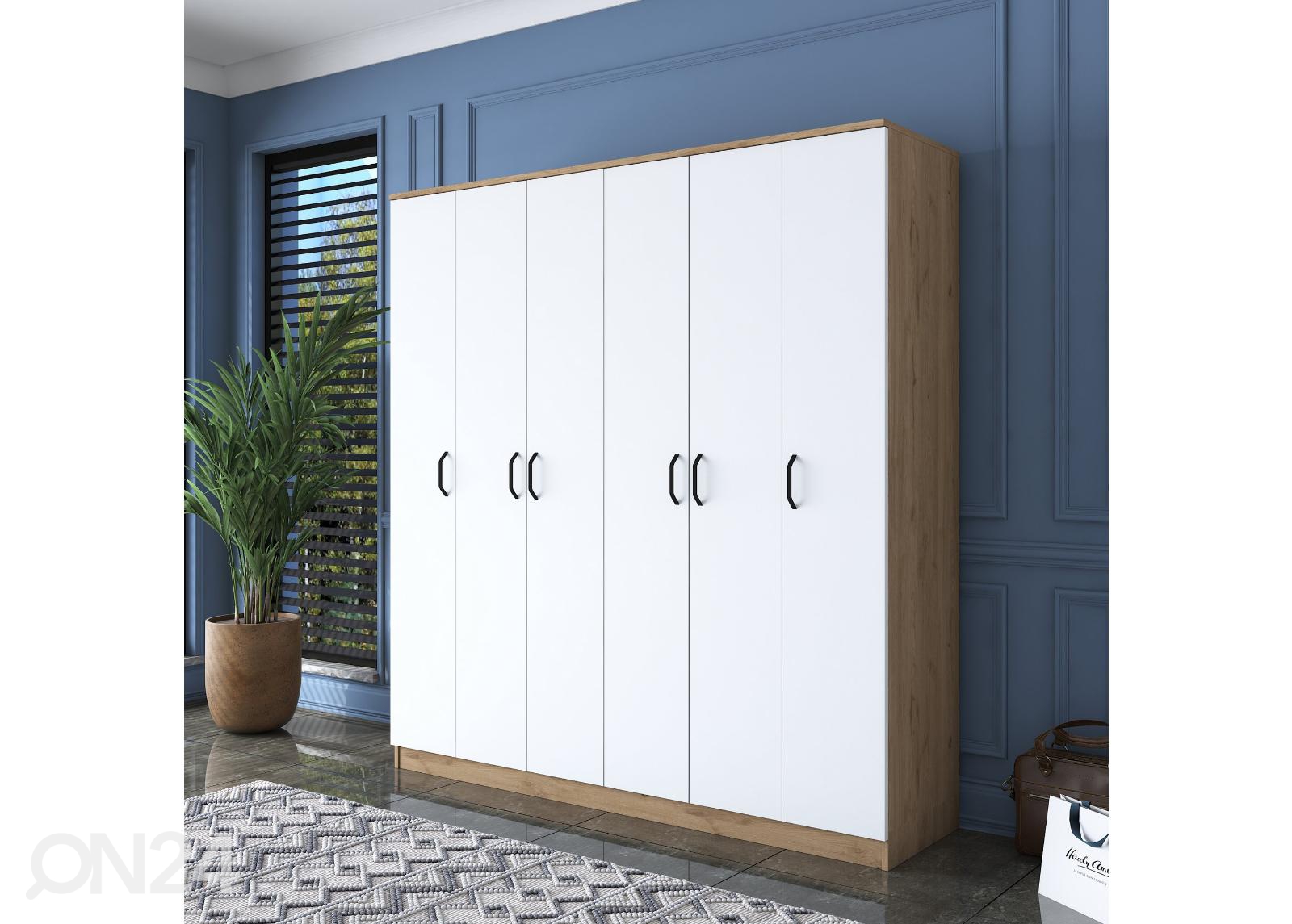 Vaatekaappi 180 cm A3-459226 - ON24.fi Sisustustavaratalo