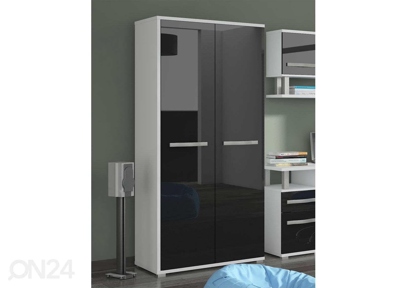 Vaatekaappi Cloghroe 90 cm DK-467064 - ON24 Home & Living