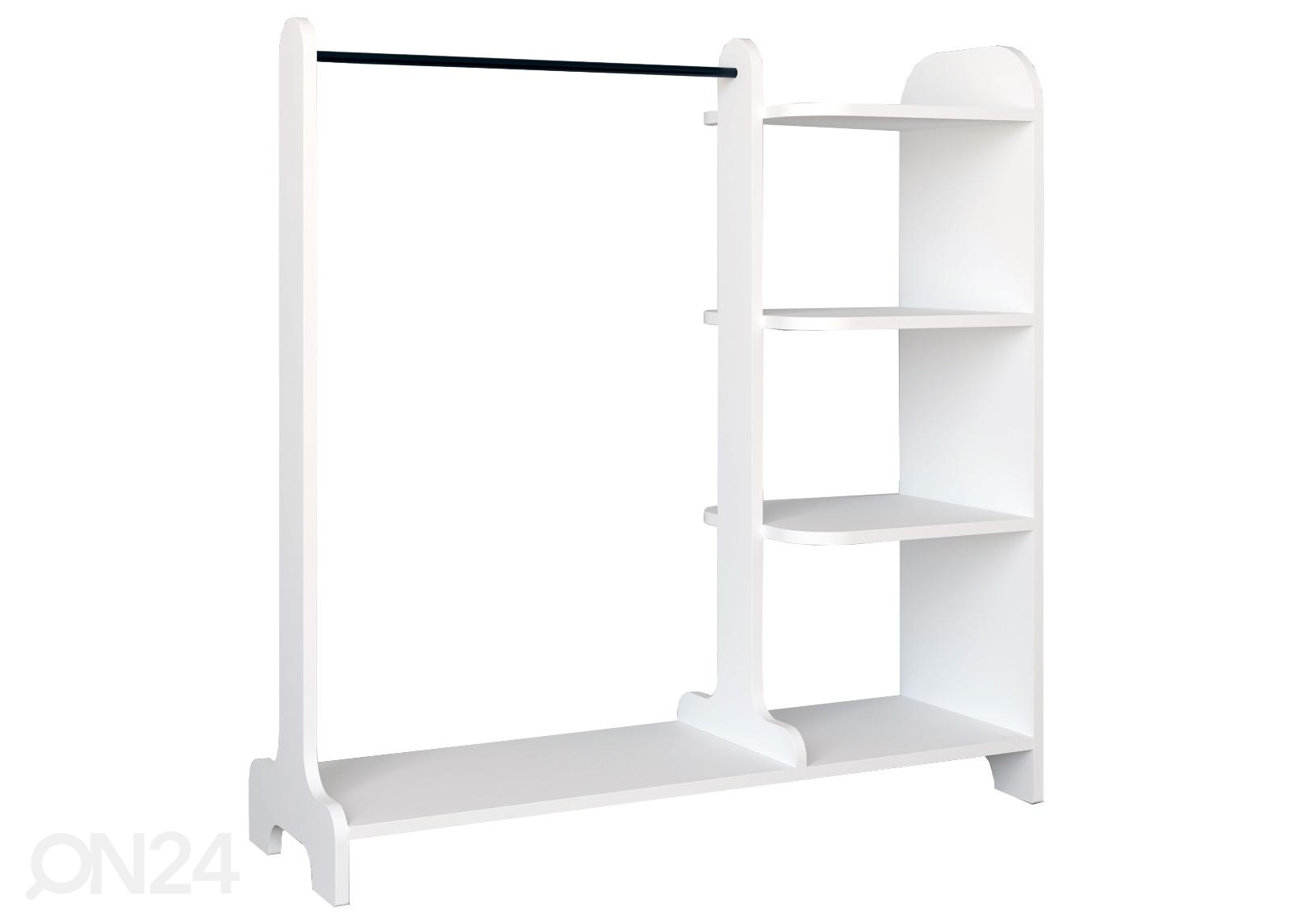 Vaatenaulakko / vaaterekki hyllyllä Lempu 106 cm CM-474224 - ON24.fi ...