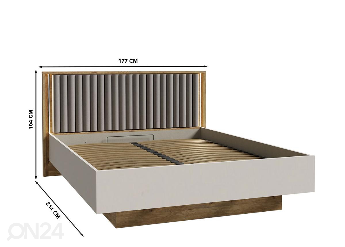 Voodi 160x200 cm BM-491022 - ON24 Home & Living